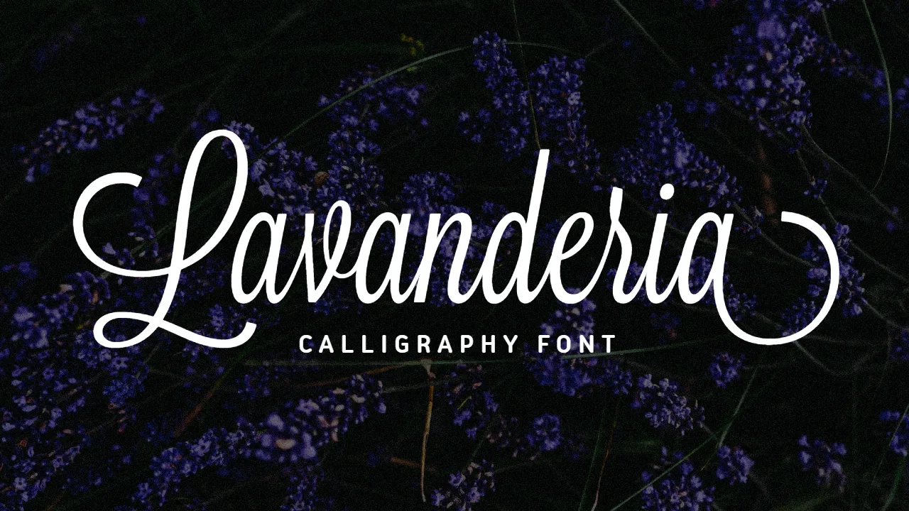 Lavanderia Font Free Download | Fonts Bird
